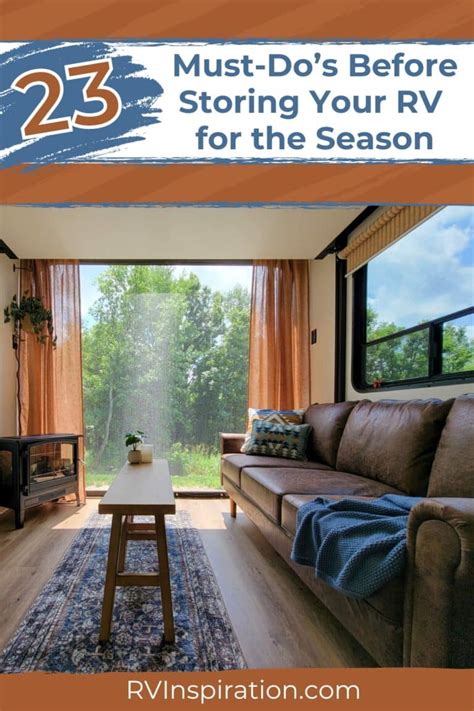 Storing Your RV This Winter Don T Forget To Do These Things First