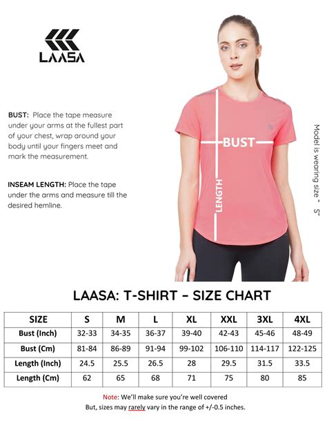 Girl Shirt Size Chart