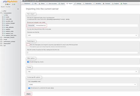 Hass Container To Hass Os Mariadb Migration Installation Home