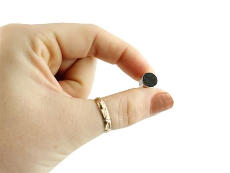 Microfone Eletreto 2 Fios 10x7mm Usinainfo