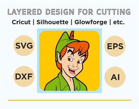 Peter Pan Shadow Box File For Cutting Lasercraftum