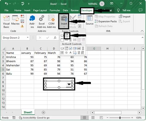 How To Create Dynamic Interactive Charts In Excel
