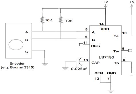 digital potentiometer rheostat with incremental encoder and spi interface lsi csi