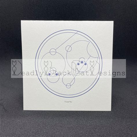 Circular Gallifreyan Poem