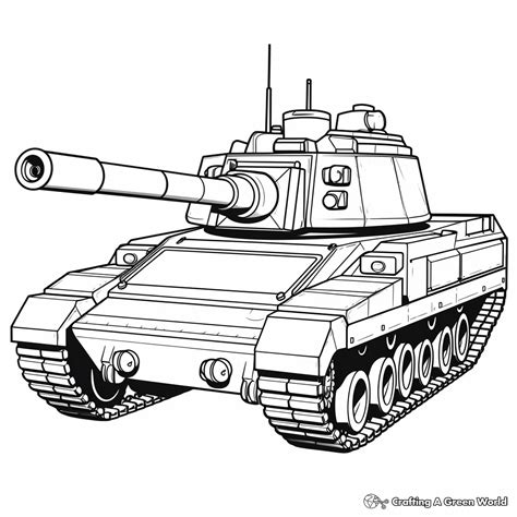 Tank Coloring Pages Free And Printable