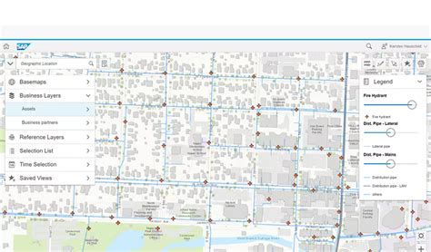 Sap S4hana For Spatial Asset Management Map Driven Experiences