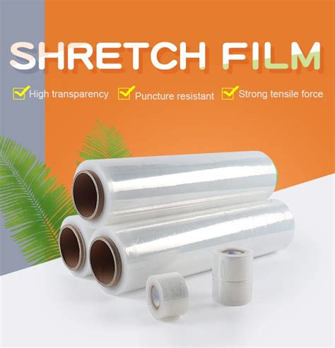 Hdpe Ldpe 폴리 테렌 필름 스트레치 포장 테이프 접착제 의 고품질 Hdpe Ldpe 폴리 테렌 필름 스트레치 포장 테이프 접착제