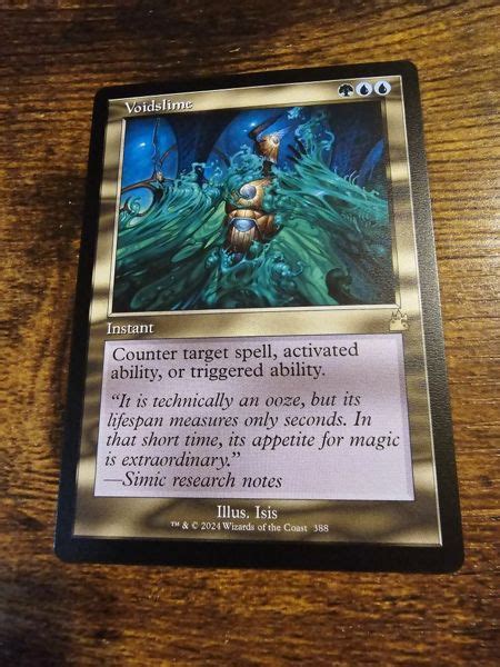 Free Magic The Gathering Mtg Voidslime Retro Frame Ravnica Remastered
