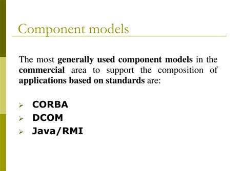Ppt Basic Concepts Of Component Based Software Development Cbsd