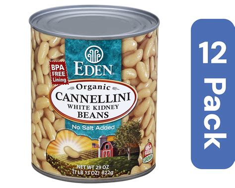 Eden Foods Organic Cannellini Beans 29 Oz Pack Of 12