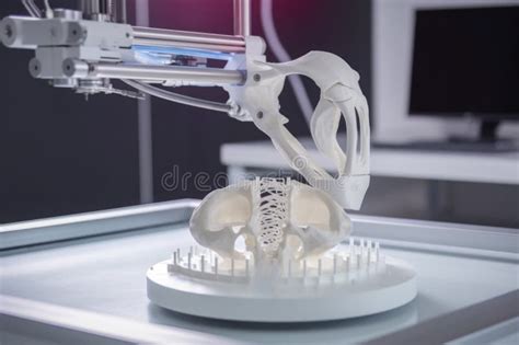 3d Printing And Additive Manufacturing Robot Creating Customized