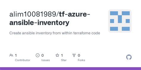 Github Alim Tf Azure Ansible Inventory Create Ansible