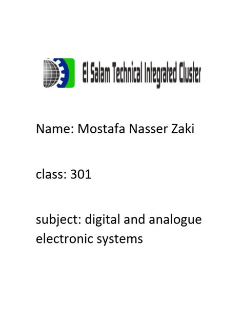 Analog And Digital Pdf