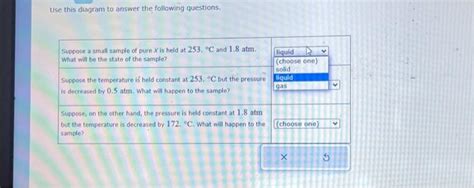 Solved Using A Phase Diagram To Predict Phase At A Given Ter Chegg Com