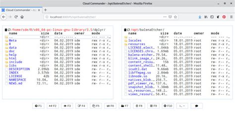 Cloud Commander Web Based File Manager Linuxlinks