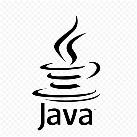 Java Black Logo Transparent Background