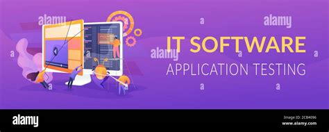 Software Testing Background Stock Vector Images Alamy