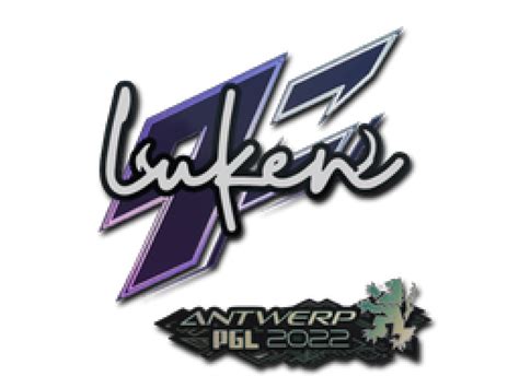 Sticker Luken Antwerp 2022 Csgo Buy Sell On Market Csgo