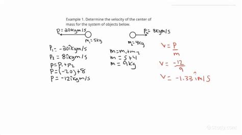 How To Find Velocity Using Mass And Tiem Hot Sale