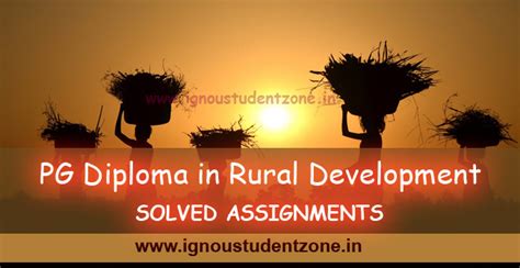 IGNOU PGDRD Solved Assignment 2024 25