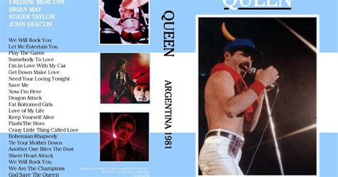 Queen Live In Argentina 1981 70sand80s Seventies And Eighties