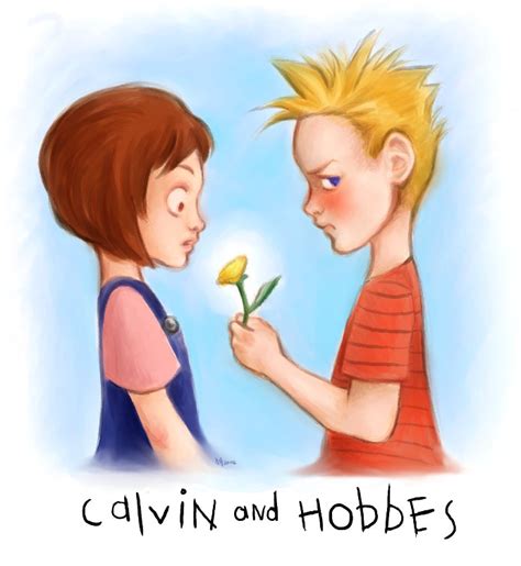 Calvin And Hobbes Grown Up With Susie