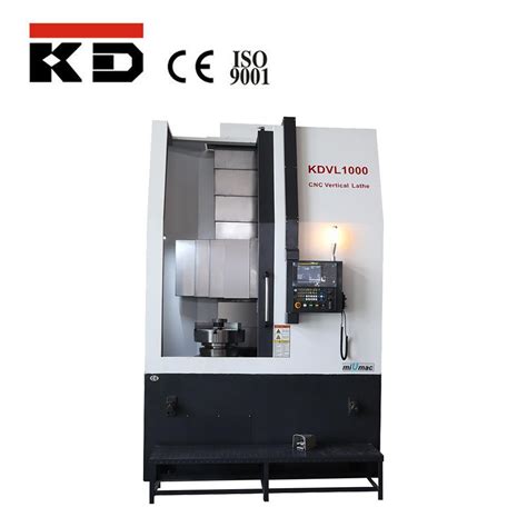 High Precision Vertical CNC Lathe Kdvl1000 Max Swing 1000mm Cutting Dia 850mm China CNC