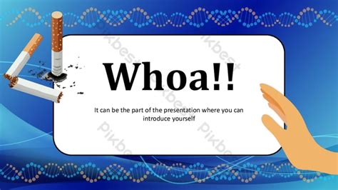 Respiratory Diseases Copd Treatment Breakthrough Blue Powerpoint Pptx Template Free Download