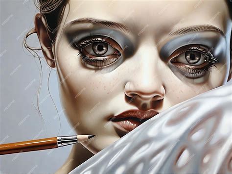 Premium Photo Blurring The Line Between Reality And Art