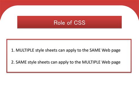 Css Presentation Pptx