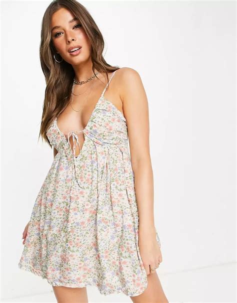 Sisters Of The Tribe Cami Mini Dress In Retro Floral Asos In 2022
