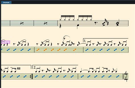 How To Expose Cue Handles Hidden By Slash Notation In Drum Parts