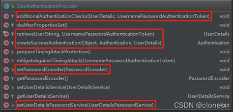 Springsecurity 用户密码加密方式升级的源码分析passwordencoderupgradeencoding Csdn博客