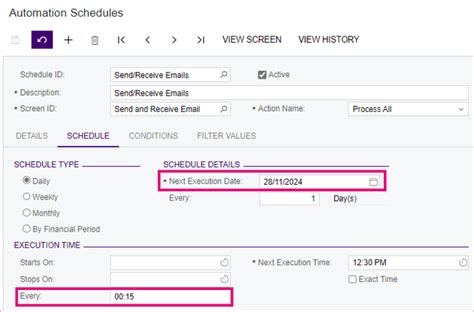 optimising automation schedules