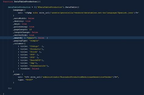 Frezzer Datatables Serverside Keys — Datatables Forums