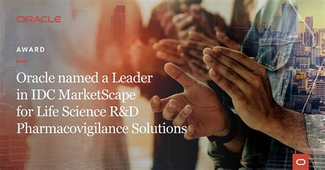 Iva Šimůnková On Linkedin Oracle Named A Leader By Idc Marketscape For Life Science Randd…