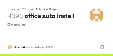 Office Auto Install · Issue 390 · Massgravelmicrosoft Activation