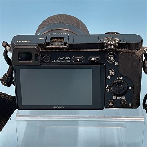 Yahoo オークション 【a287 12】sony ソニー α6000 Sigma 30㎜ F1 4