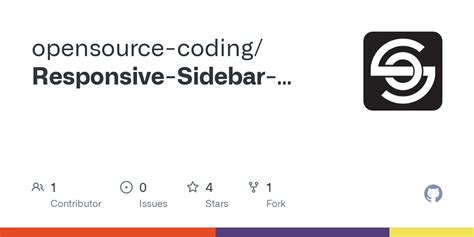 Github Opensource Codingresponsive Sidebar With Dark Mode