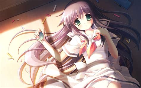 Wallpaper Anime Girl Summer Cute Acg Hd Widescreen High