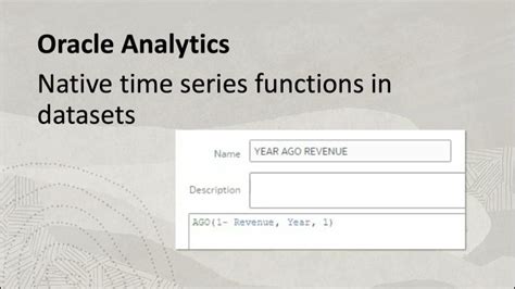 ben greenberg on linkedin native time series functions in datasets in