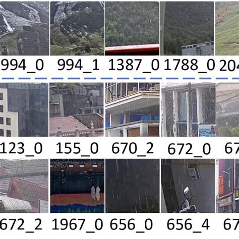 Scene Split Of Gt Rain Test Dataset Download Scientific Diagram