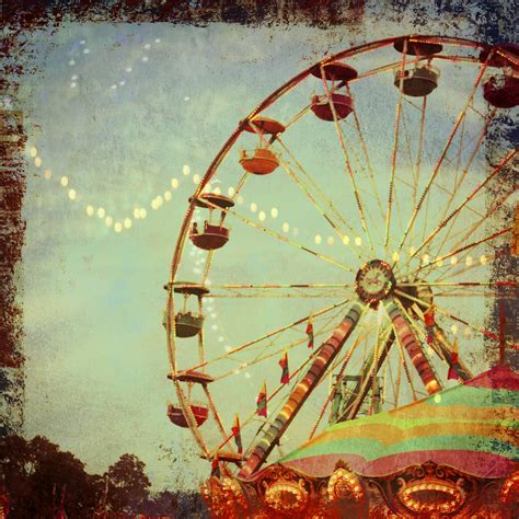 Vintage Ferris Wheel Wallpaper