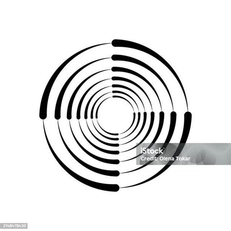 검은색 하프톤 점선 속도 소용돌이 선 프레임 소용돌이 로고 문신 웹 페이지 인쇄물 포스터 템플릿에 대한 디자인 요소 원 모양의