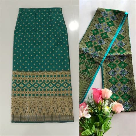 Set Of Lao Traditional Dress Each Set Including With 1 Skirt Etsy