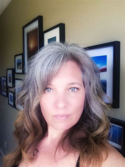 Growing Out Gray Hairstyles