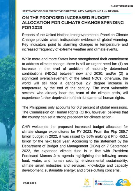 Chr Philippines On Twitter Read Statement Of Chr Executive Director