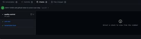 How To Show Quality Gate Status After Run Sonarscan By Github Action To Pr Checks Tab Or Comment