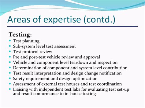 Automotive Safety And Crashworthiness Team PPT