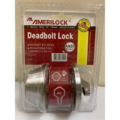 Amerilock Deadbolt Lock Single Shopee Philippines
